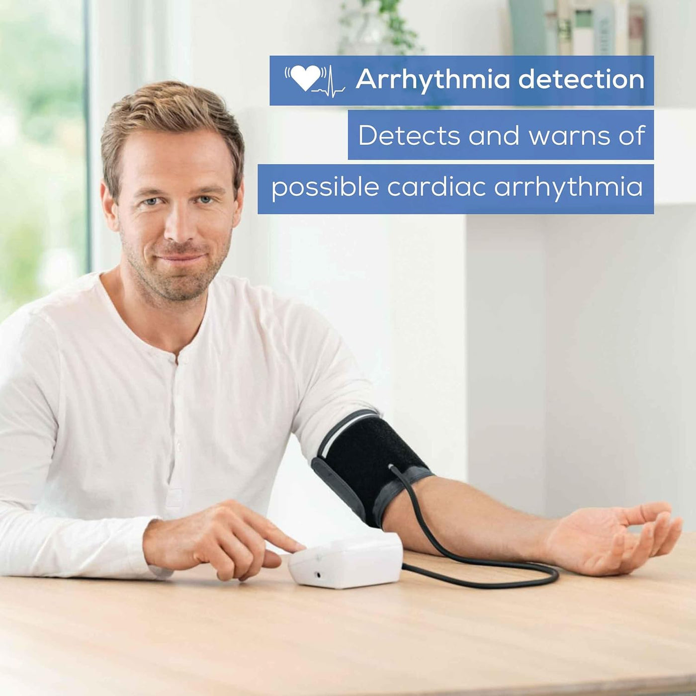 Beurer BM 40 Upper Arm Blood Pressure Monitor with Mains Adaptor and X ...