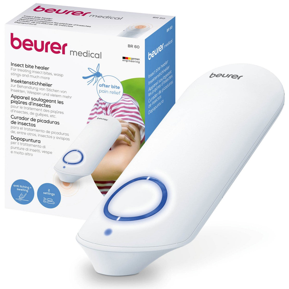 Beurer Germany BR 60 Mosquito Bite Itch Relief: Heal & Relieve Insect ...