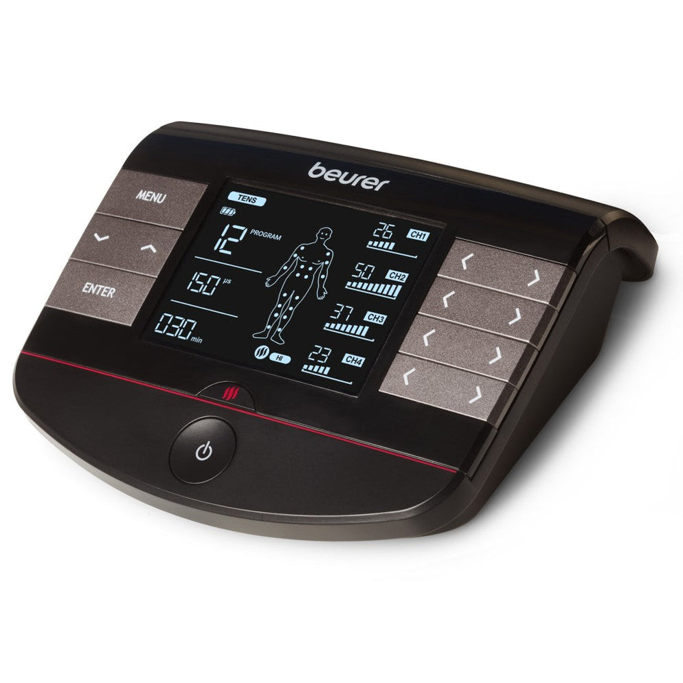 Beurer Germany TENS, EMS & Massage Device with Heat Option: 4-in-1 Dig ...