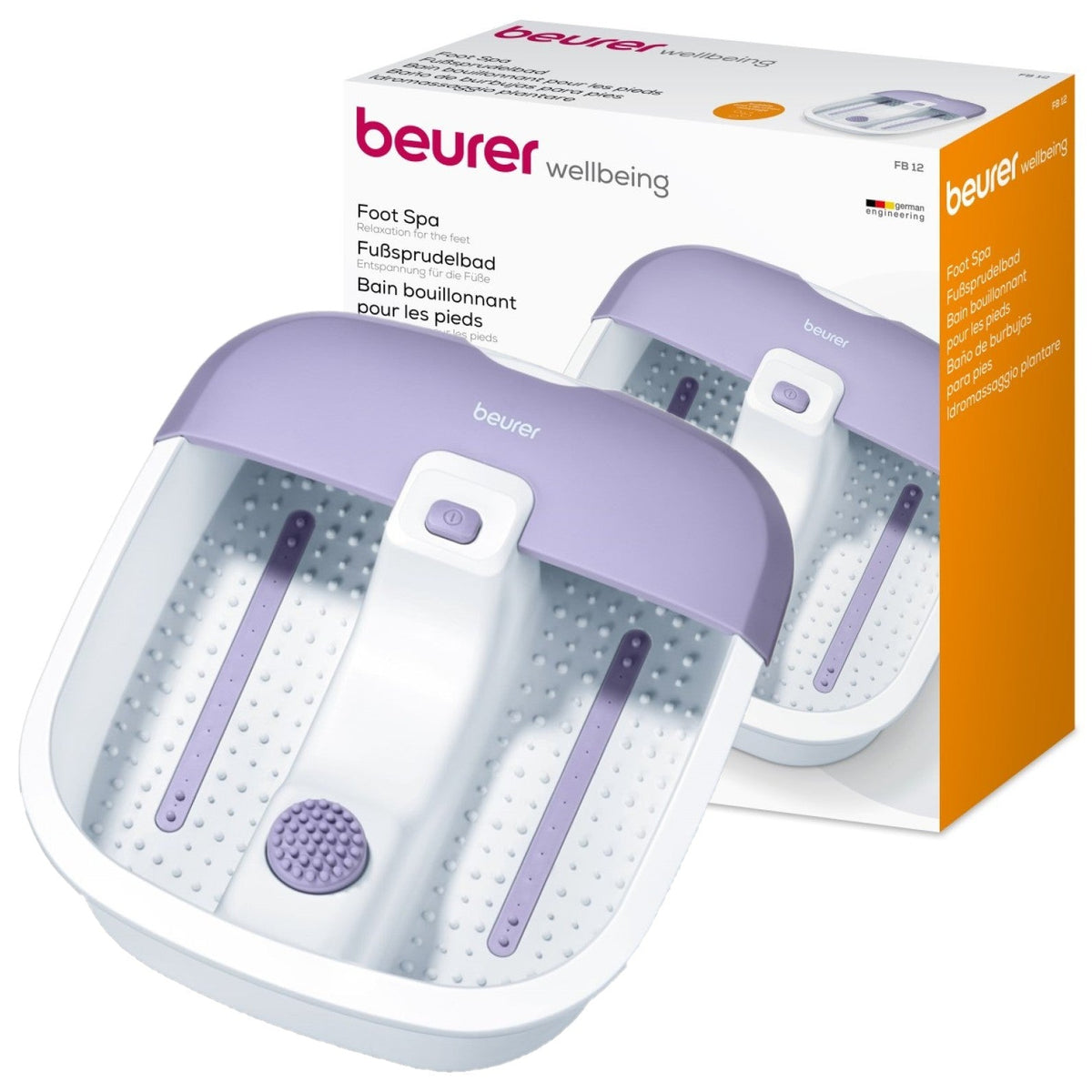 Beurer Germany FB 12 Foot Spa / Foot Bath: Warm Bubbles & Vibration Ma ...