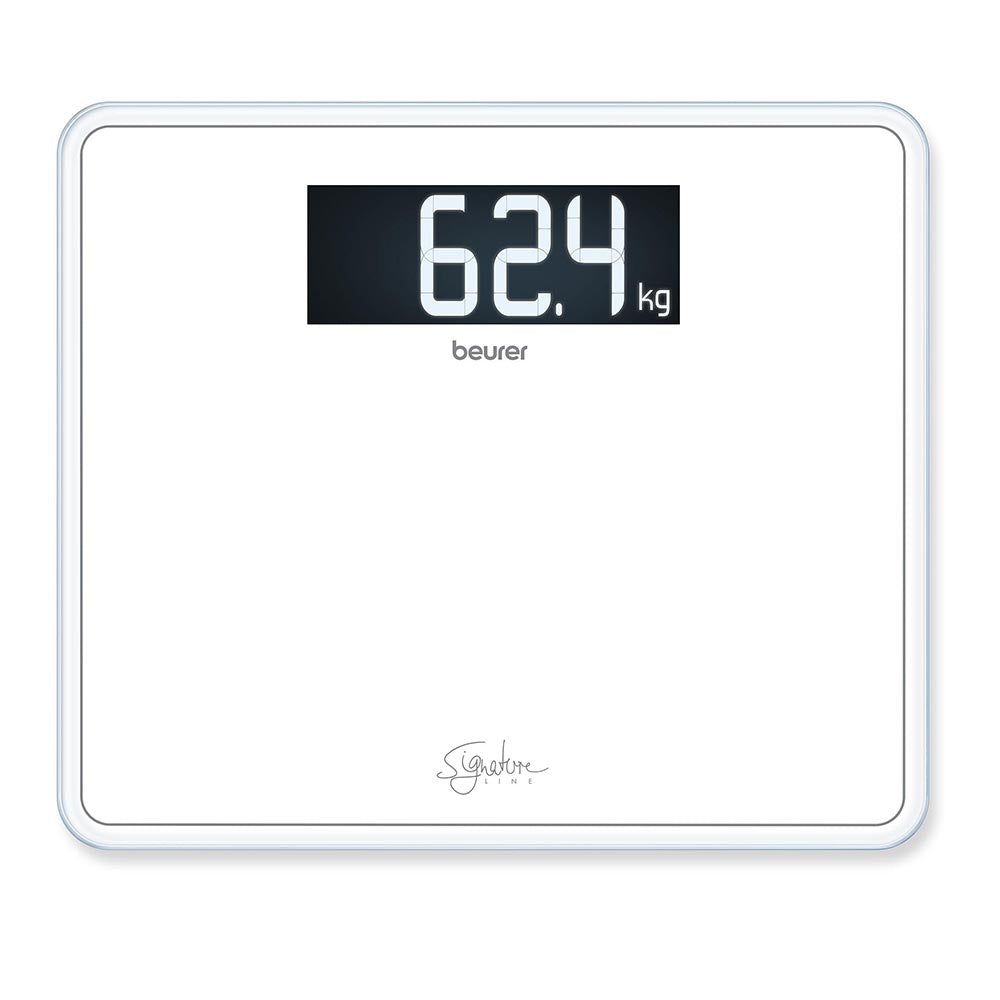 Beurer GS 410 Glass Scale XXL Signature Line - White — Beurer - South ...