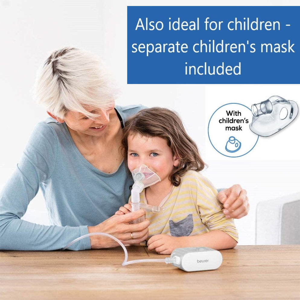 Beurer IH 58 Compact & Portable Nebuliser with Compressed Air Technolo ...