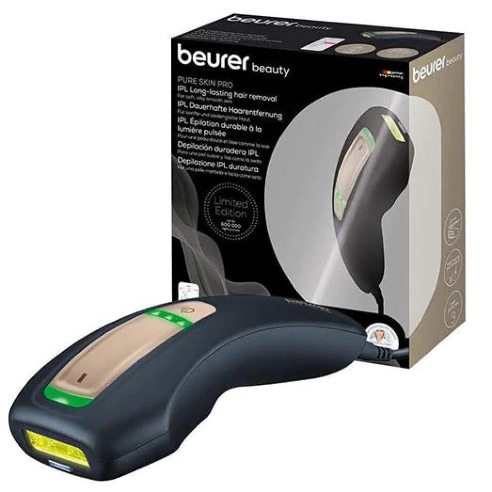 Beurer Germany IPL 5800 Pure Skin Pro in Black: Home-Use IPL Technolog — Beurer - South Africa
