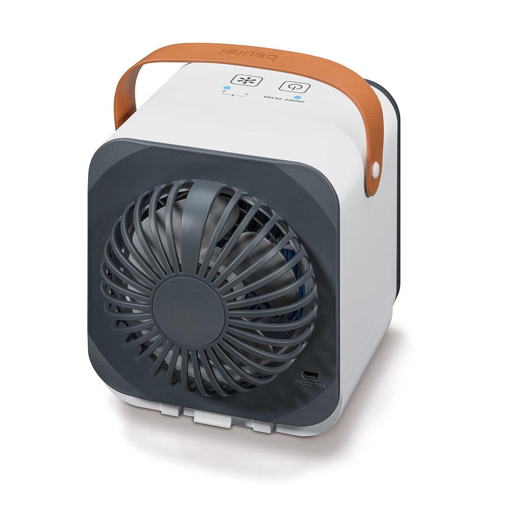 Beurer Germany LV 50 Table Fan Humidifier & Air Cooler with USB Connec ...