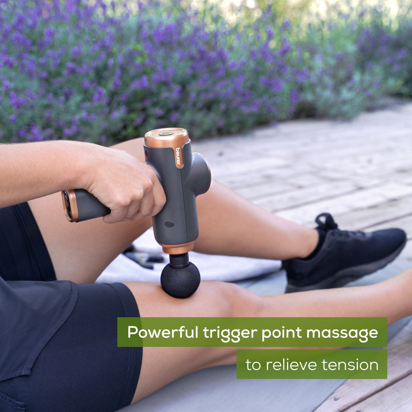 Beurer Germany MG 99 Compact Deep Tissue Massage Gun - Limited Black ...
