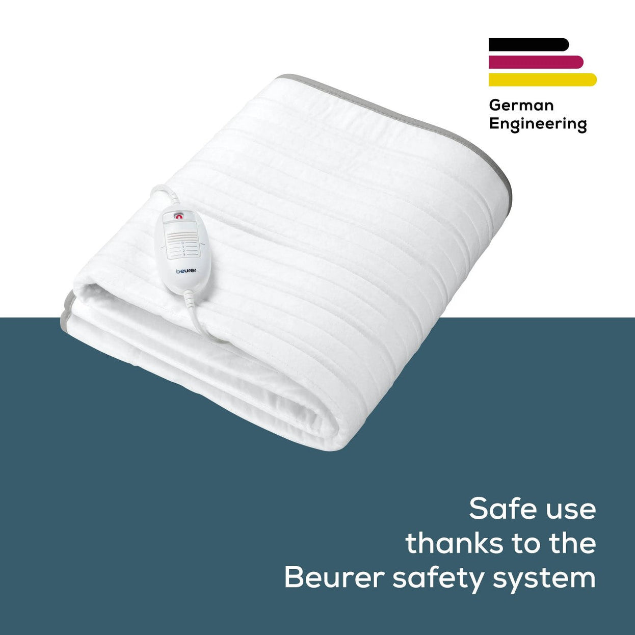 Beurer Germany TS 17 Electric Blanket: Fleece Heated Underblanket 150x — Beurer - South Africa